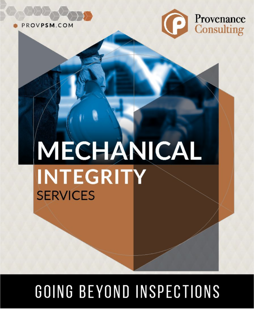 Mechanical Integrity - Provenance Consulting